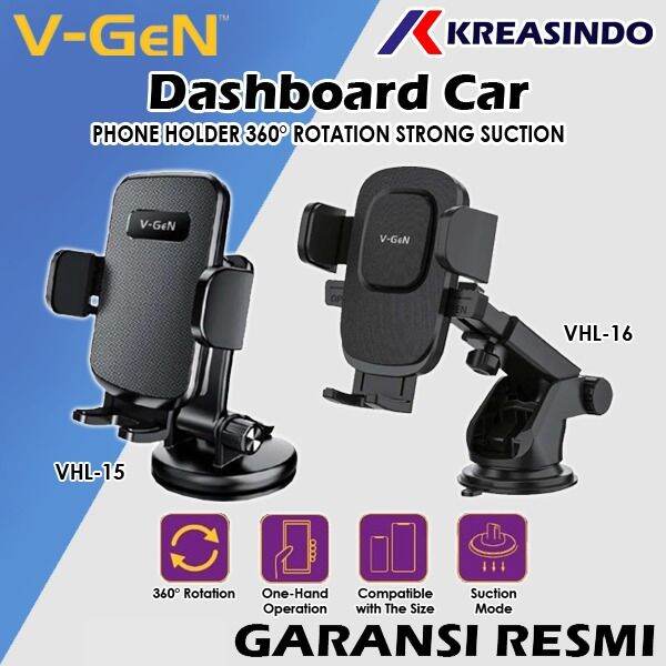 VGEN V-GeN VHL-15 / VHL-16 Dashboard Car Phone Holder Hp Mobil Suction | Lazada Indonesia