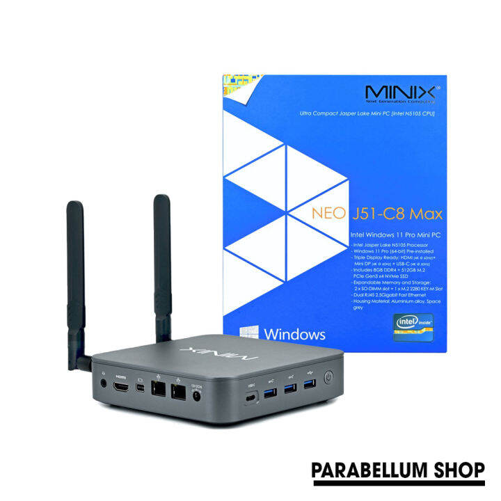 BRAND NEW!!! MINIX NEO J51-C8 MAX Intel WINDOWS 11 PRO MINI PC | Lazada PH
