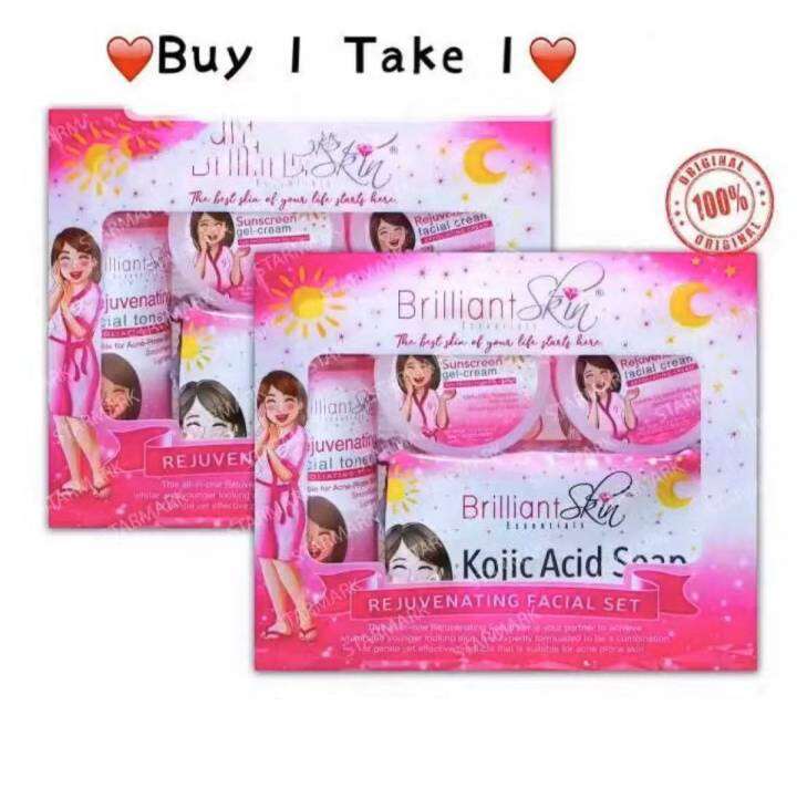 Buy 1 Take 1 Brilliant Skin Rejuvenating Facial Set Authentic