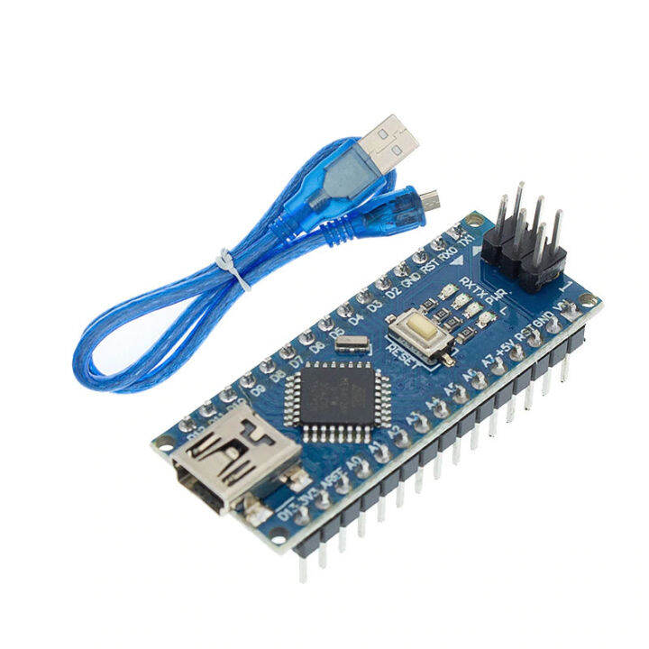 Arduino nano 3.0 บัดกรีขาให้แล้ว พร้อมสาย USB พร้อมส่งจากไทย | Lazada.co.th
