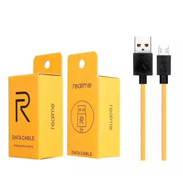 Realme Type C/Type-C/Micro Android V8 Usb Charger 1M/1 Meter Super Fast ...