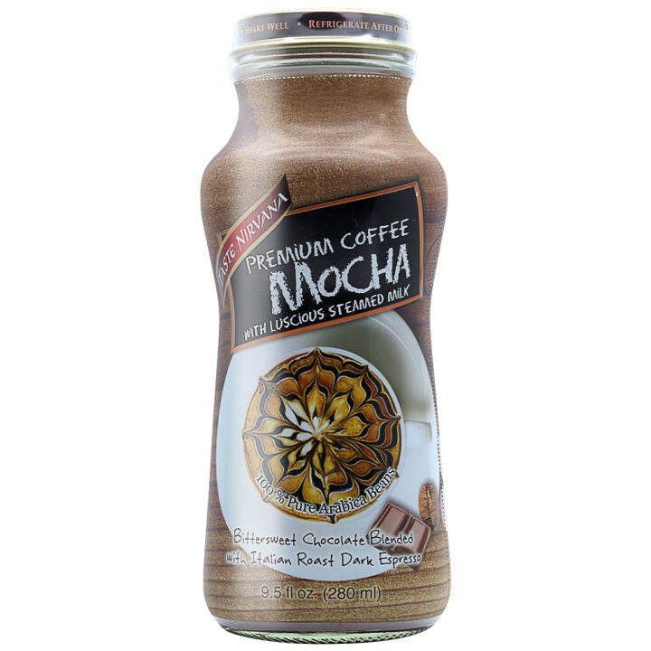 TASTE NIRVANA Premium Mocha Iced Coffee 280ml | Lazada PH