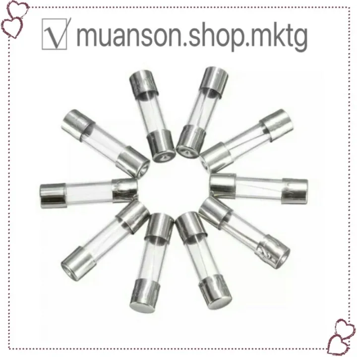 Motorcycle fuse 10A 15A 20A big glass fuse | Lazada PH