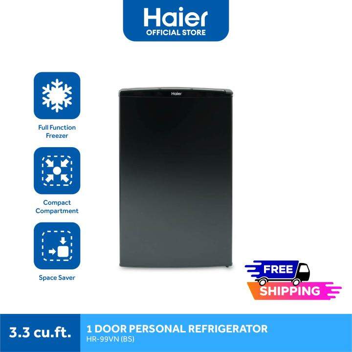 Haier HR-99VN (BS) 3.3 cu. ft. Quick Cooling Single Door PersonalMini ...