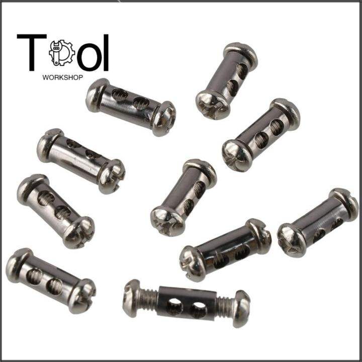 TOOL WORKSHOP 10pcs Stainless Steel Cable Clamps Wire Rope Clamp Double ...