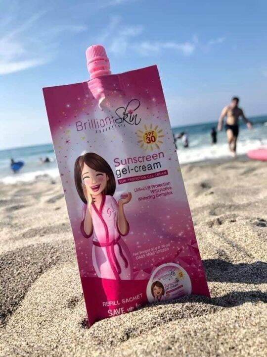 Brilliant Skin Sunscreen Gel-Cream SPF 30 Sun Protection Cream 50 g ...