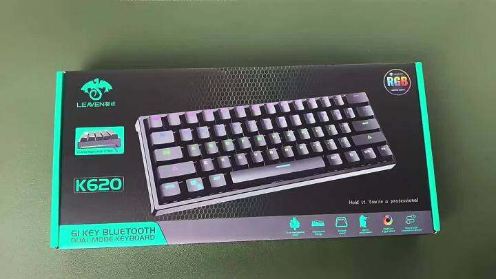Crack K620 Wired Mechanical Keyboard Green Axis Red Axis E-Sports Games ...