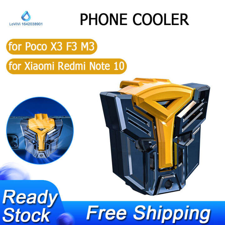 Mobile Phone Radiator Gaming Phone Cooler For PUGB Phone for Poco X3 F3 ...