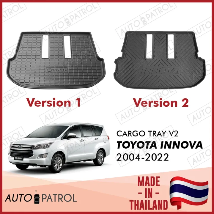Toyota Innova 2004-2022 Trunk Mat Cargo Tray V1 V2 | Lazada PH