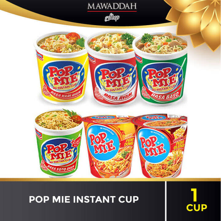 Pop Mie Mi Instan Cup | Lazada