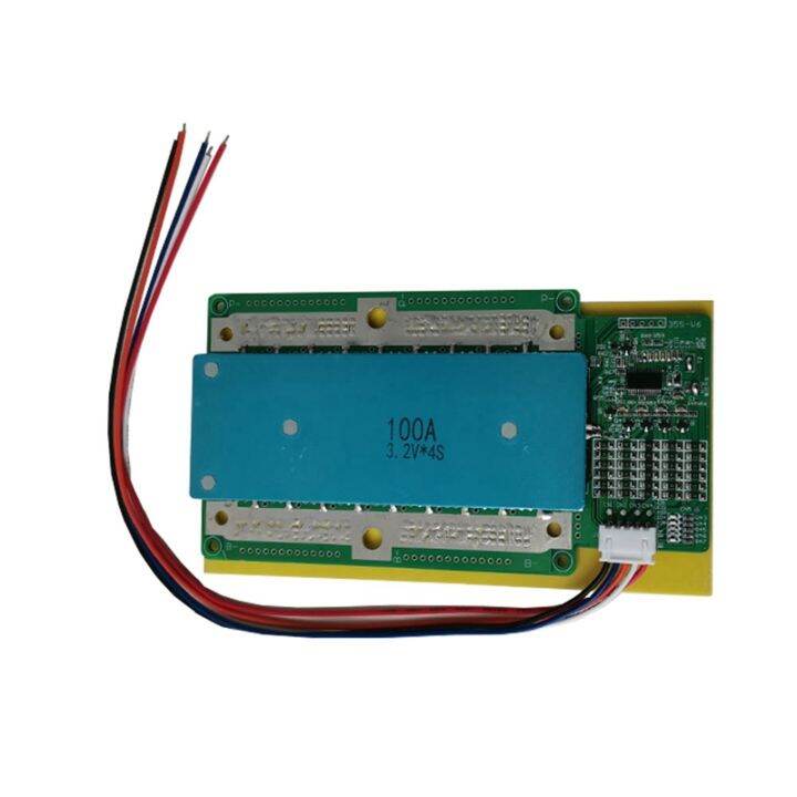 4S 100A 3.2V LifePo4 Protection Board 12.8V Car Start Inverter BMS PCB ...