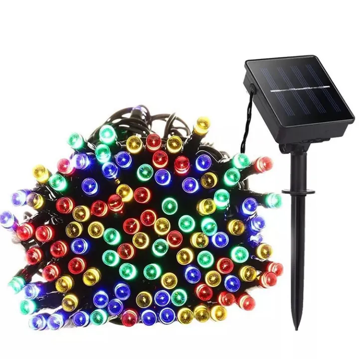 WISER Solar 50L Led String Fairy Light Party Outdoor Christmas Decorate ...