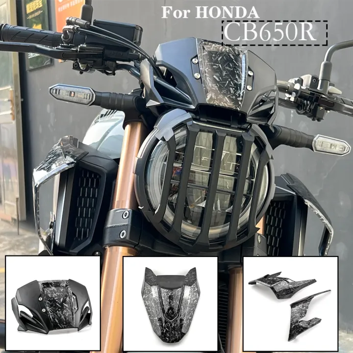 For HONDA CB650R 650R 2018 2022 Windshield Rear Seat Cover Fairing ...