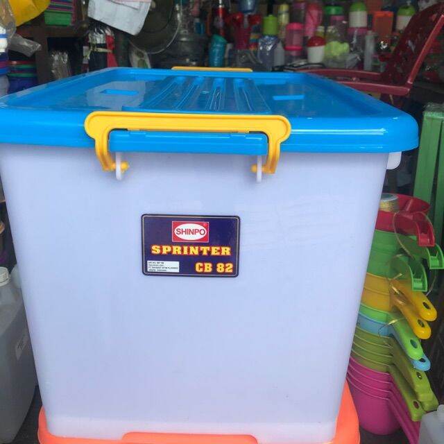 SHINPO CB 82 LITER RODA CONTAINER BOX SPRINTER BESAR SIP 146 JUMBO ...