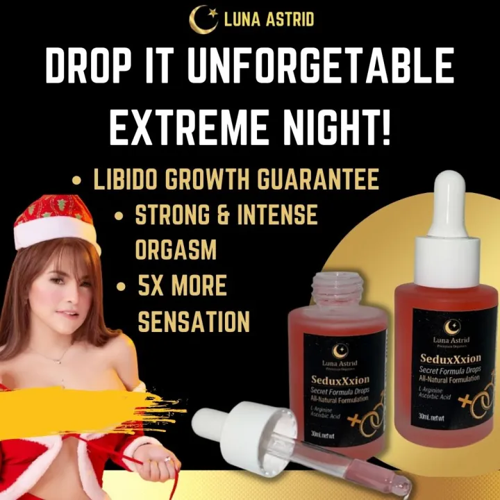 ORIGINAL SEDUXXXION DROPS BY LUNA ASTRID BEST SELLER|Pam pa libog sa babae|Pampagana|Women ...