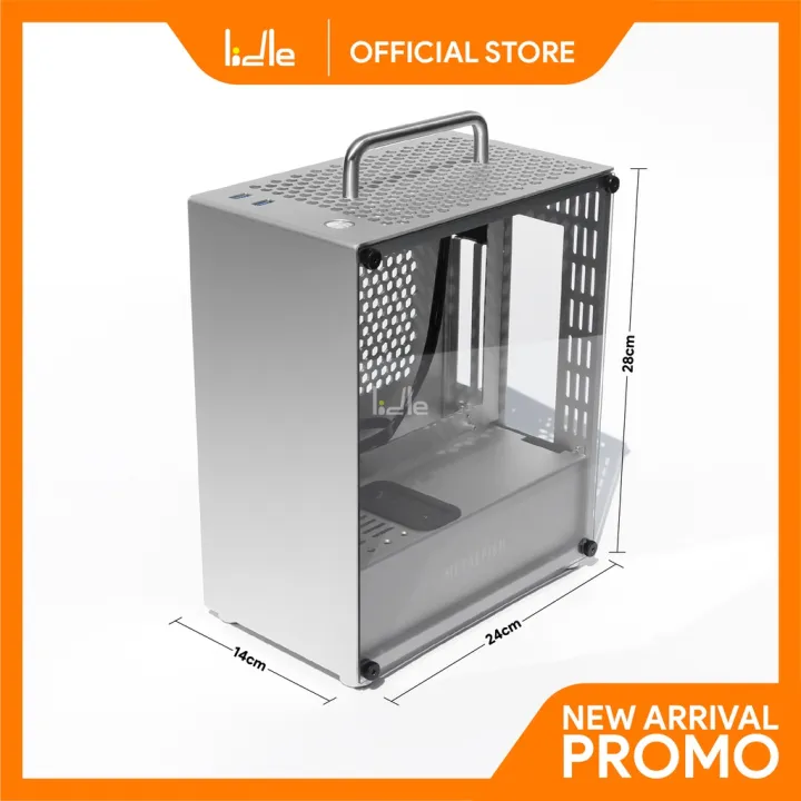 [NEW ARRIVAL PROMO] METALFISH S3 PLUS | ITX CASE METALFISH | 9.4L | PC ...