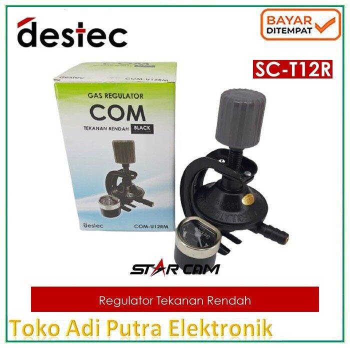 Regulator Pengaman Gas Destec COM-U12RM Regulator Tekanan Rendah low ...