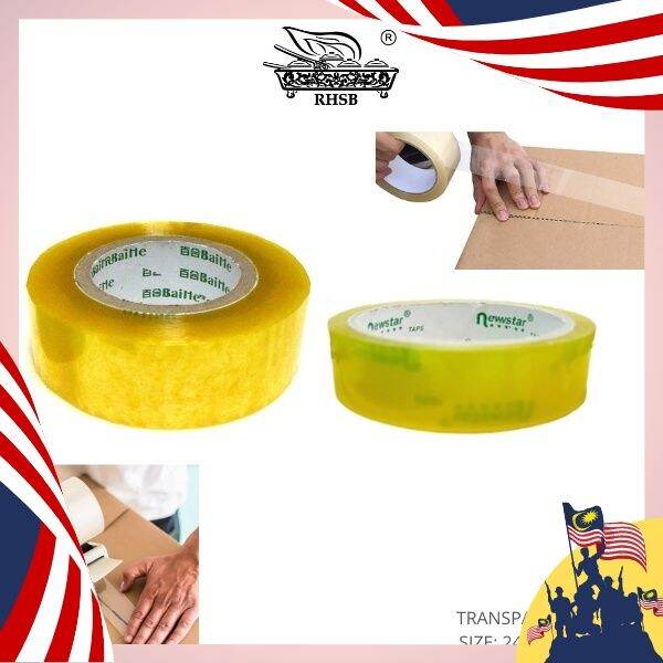 12MM/24MM/48MM OPP TAPE / CELLOPHANE TAPE / TRANSPARENT TAPE / SELOTAPE ...