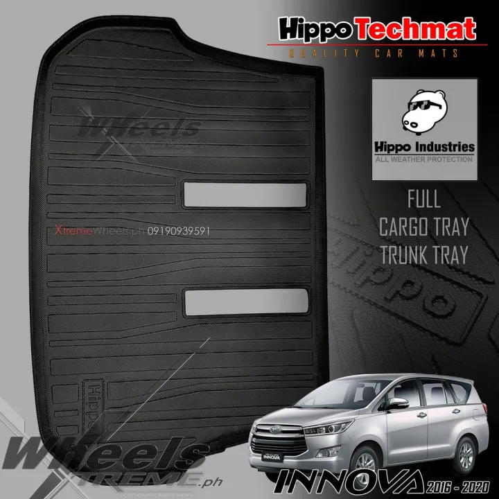 toyota Innova 2016 - 2022 Trunk tray Cargo tray Hippo matting Deep Dish ...