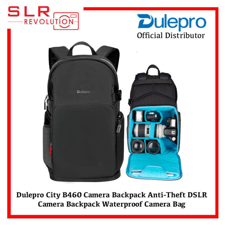Dulepro City B460 Camera Backpack Anti-Theft DSLR Waterproof Camera Bag ...