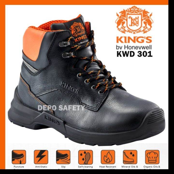 Sepatu Safety Kings KWD 301 X By Honeywell - Sepatu Kerja Safety KIng's kwd 301X | Lazada Indonesia