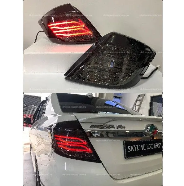 Perodua Bezza Tail Lamp blinking signal / running signal Mercedes ...