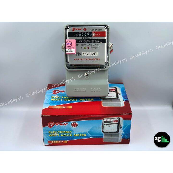 Ever Electronic Watt Hour Meter DDS1607 | Lazada PH