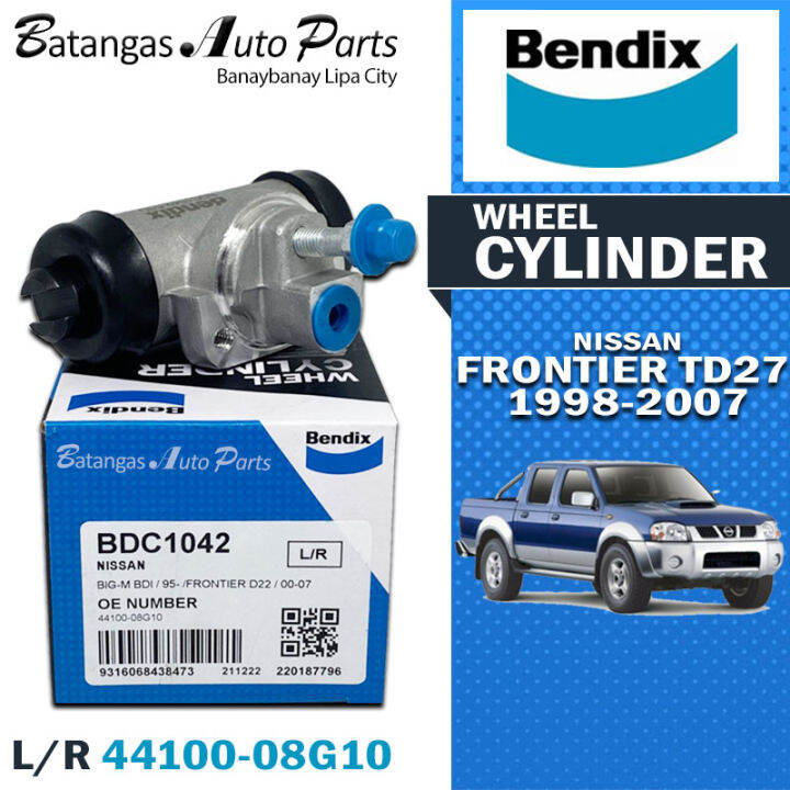 BENDIX REAR WHEEL CYLINDER NISSAN FRONTIER TD27 1998-2007 1PC | Lazada PH