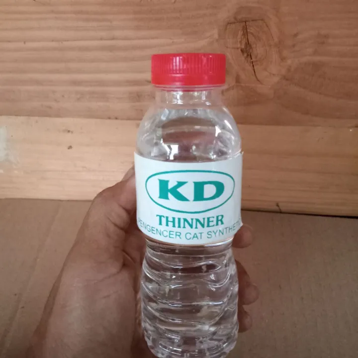 thinner/tiner cat /tener murah botol kd murah.campuran cat minyak ...