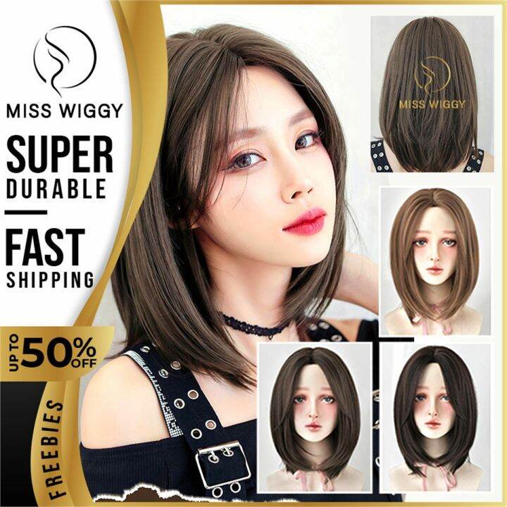 【Miss Wiggy】Super Soft 39cm Wig Hair Extension For Women Korean Japan ...