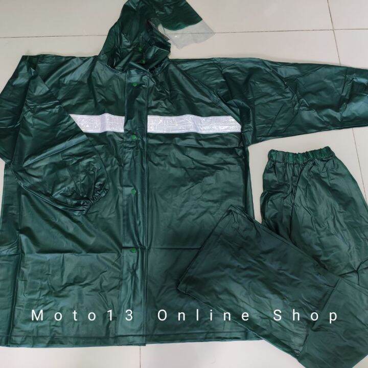 Raincoat Kapote (Dark Green) | Lazada PH
