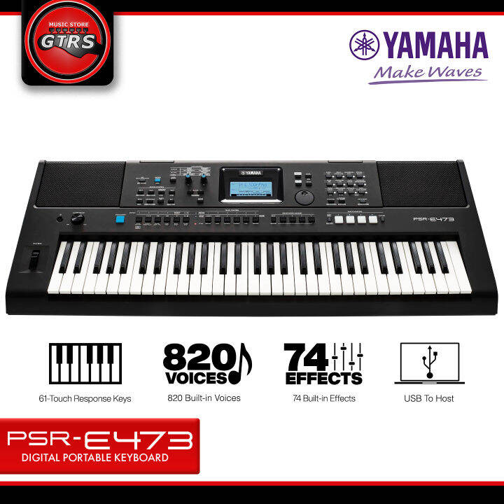 Yamaha PSR E473 61-key Portable Arranger | Lazada PH