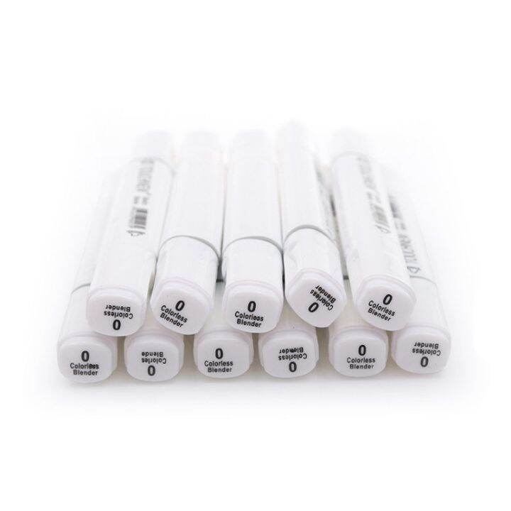 2Pcs TOUCHNEW 0# Colorless Blender Marker Double-headed Alcohol Based ...