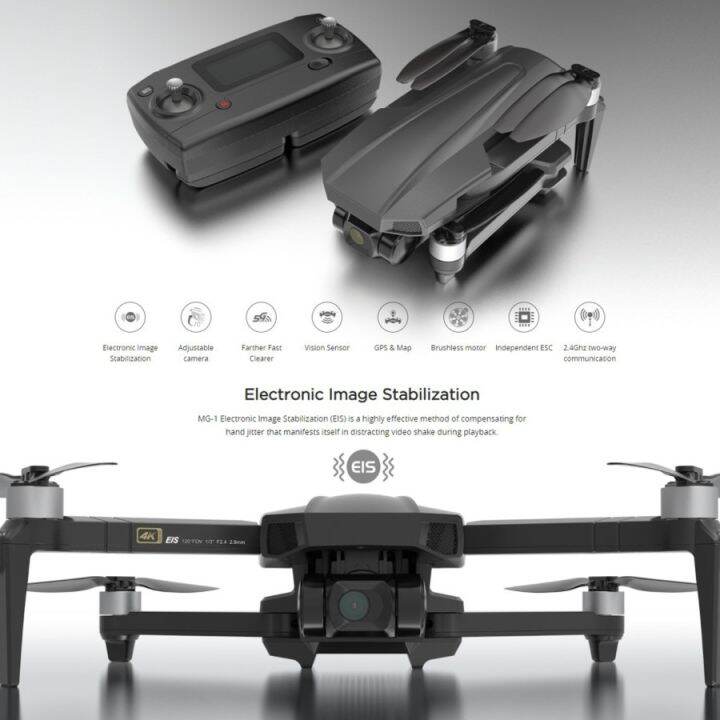 4K EIS Kamera GPS Drone - Brushless 5G WIFI - Image Stabilization ...