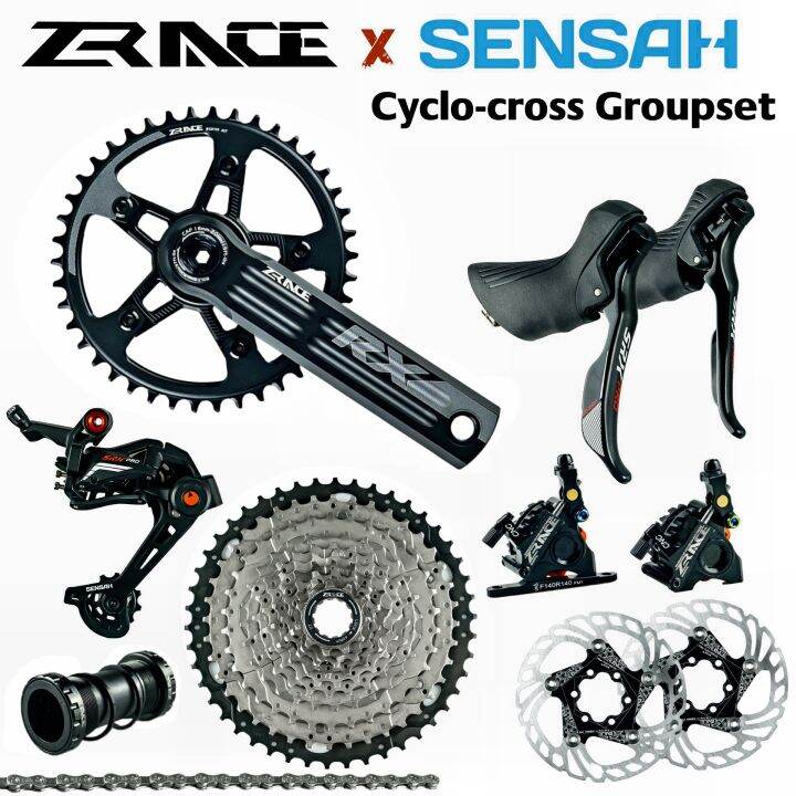 SENSAH SRX PRO 1x11 Speed, 11s Road Groupset, R/L Shifter + Rear ...