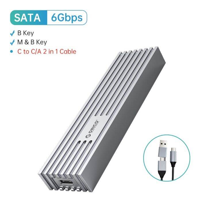 ORICO Upgraded Aluminum M.2 NVMe SSD Enclosure 10Gbps PCIe Type C M2 ...