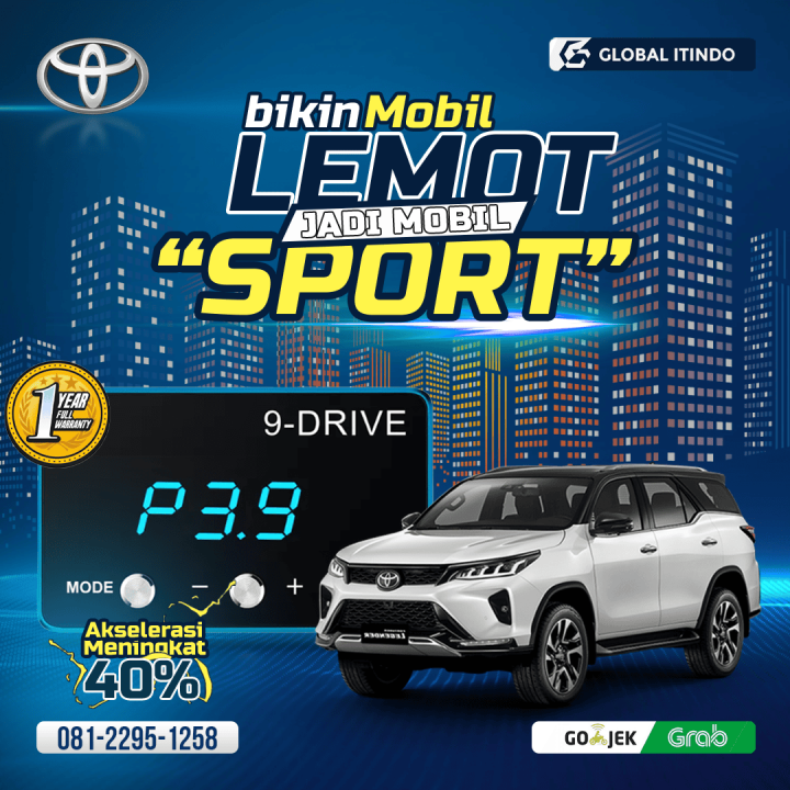 9 Drive Toyota Fortuner GR Sport Piggyback Throttle Controller ECU ...