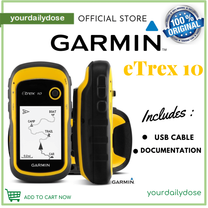 Garmin eTrex® 10 GPS Navigator | Lazada PH
