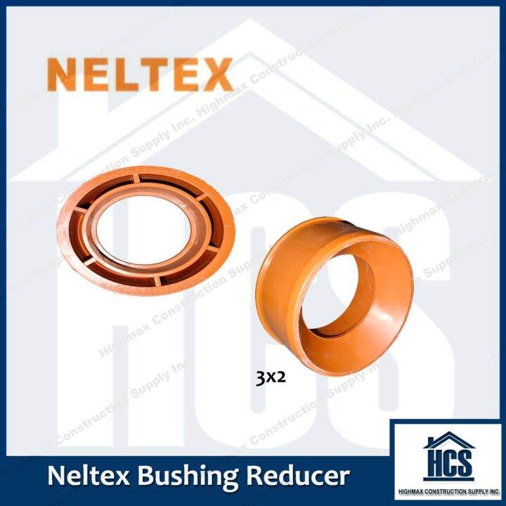 [Spot] NELTEX PVC Orange Bushing Reducer Coupling 3x2 | Lazada PH