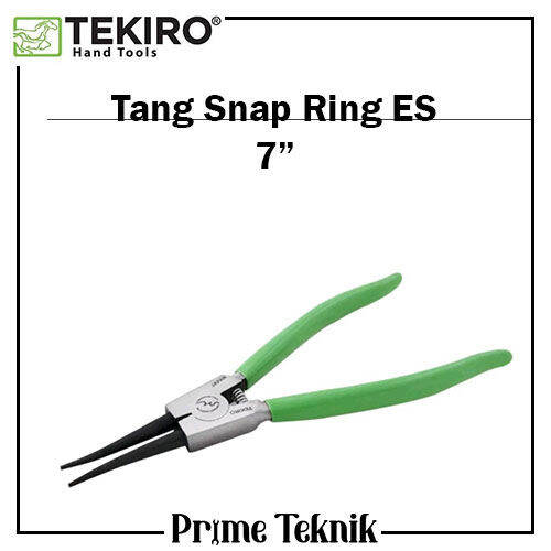 Tang Snap Ring 7 Inch ES Tekiro Tang Snapring 7" Lurus Buka | Lazada ...