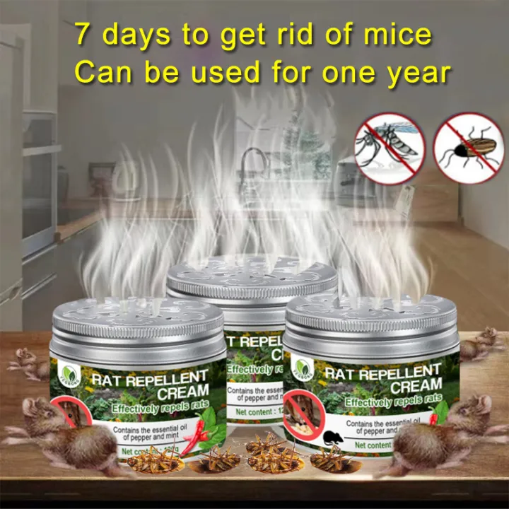10 years without mice Harmless to Cats and Dogs.Rodent Repellent Rat ...