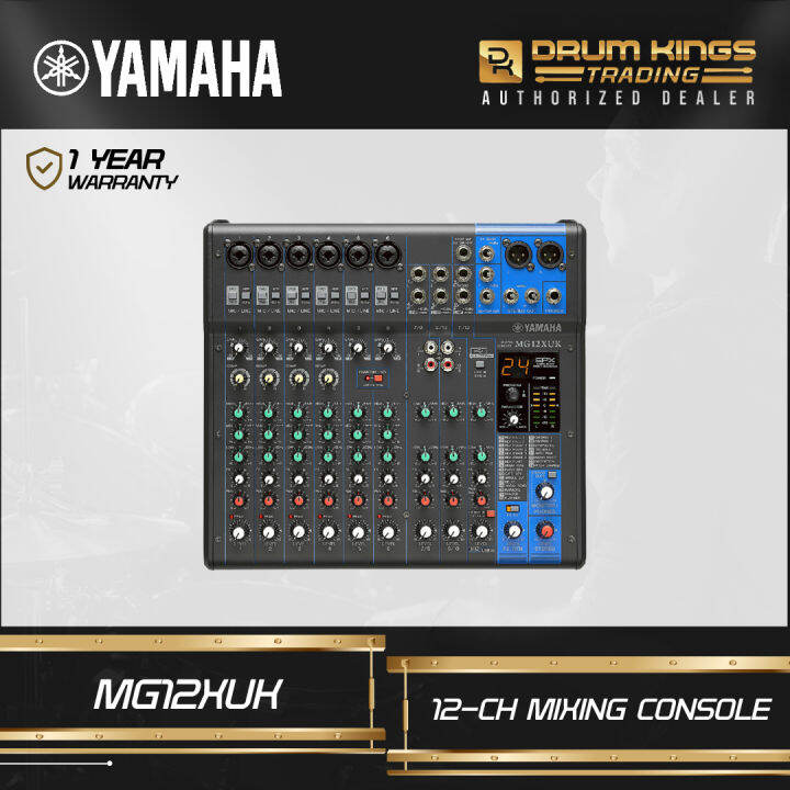Yamaha MG12XUK 12-Channel Mixing Console | Lazada PH