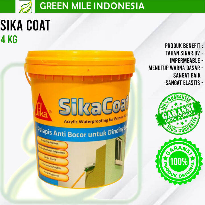 SikaCoat Sika coat 4 kg waterproofing cat pelapis anti bocor tembok ...