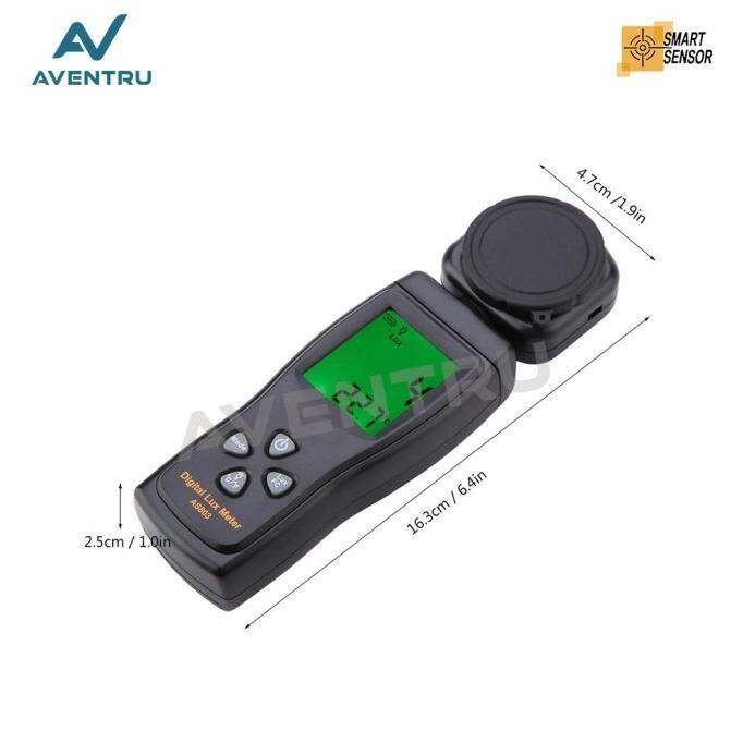 SMART SENSOR DIGITAL LUX METER ALAT UKUR INTENSITAS CAHAYA AS803 BEST ...