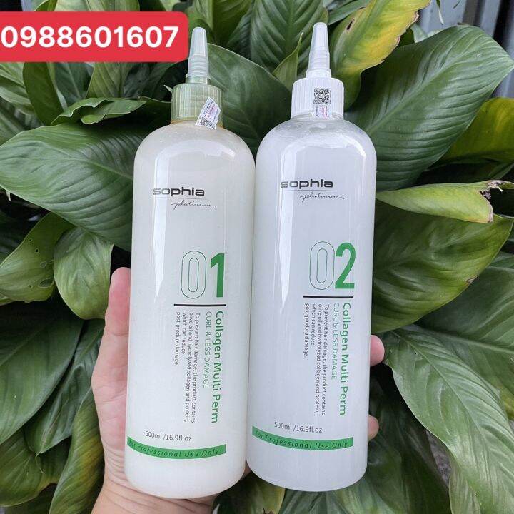 THUỐC UỐN COLLAGEN ĐA NĂNG (Sophia Platinum Collagen Multi Perm) 500mlx2 | Lazada.vn