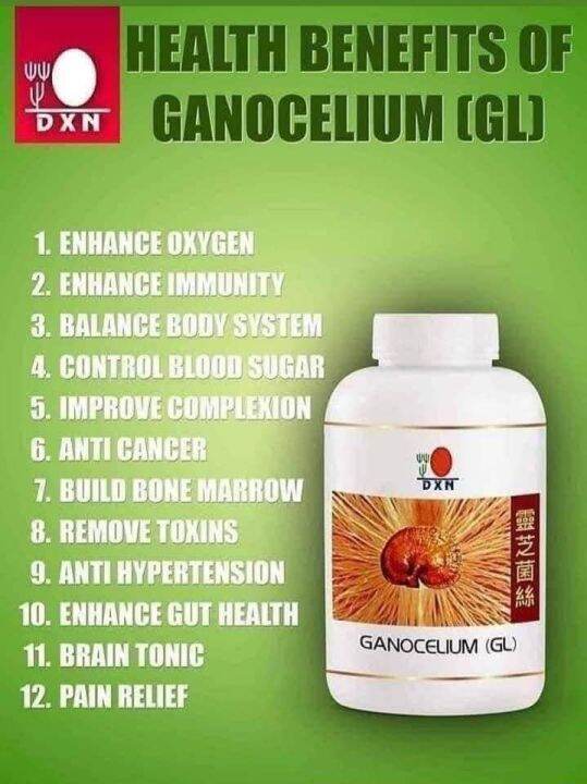 DXN Ganocelium Lucidum (GL) is the Mycelium of Ganoderma 90 capsules x ...