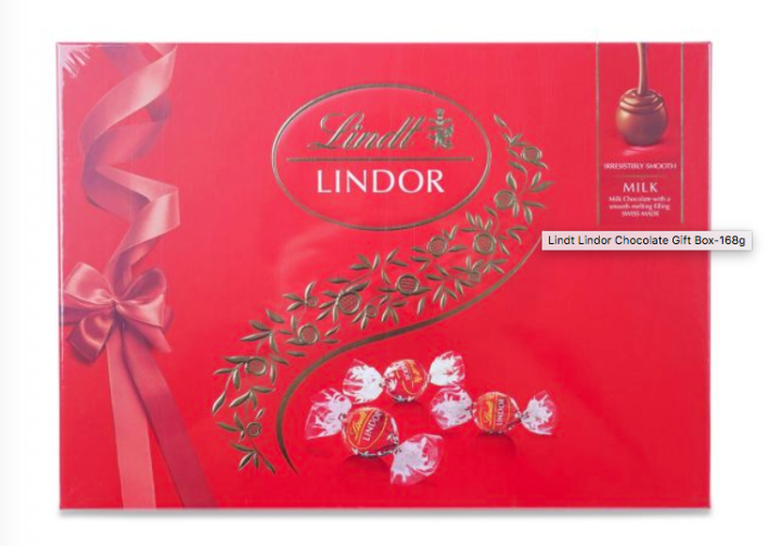 Lindt Lindor Milk Chocolate Gift Box | 168g | Lazada PH