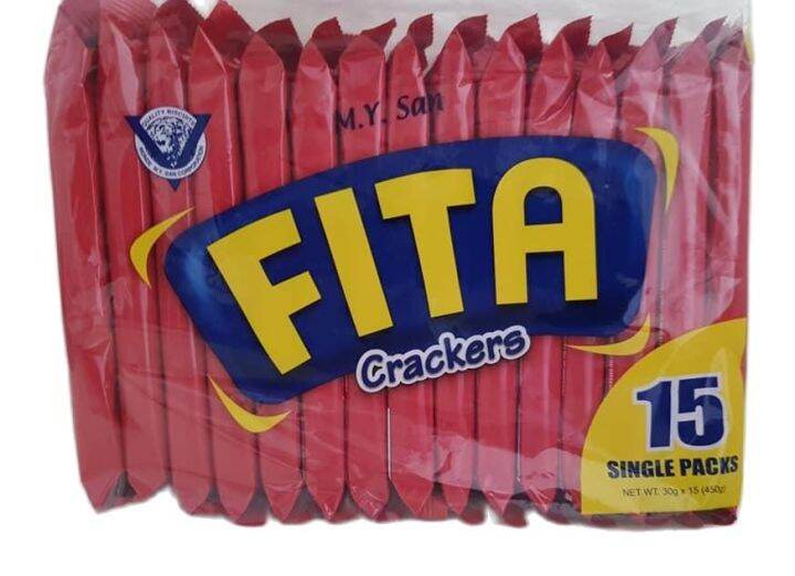 M.Y. San FITA Crackers (3 packs x 450 grams) | Lazada PH