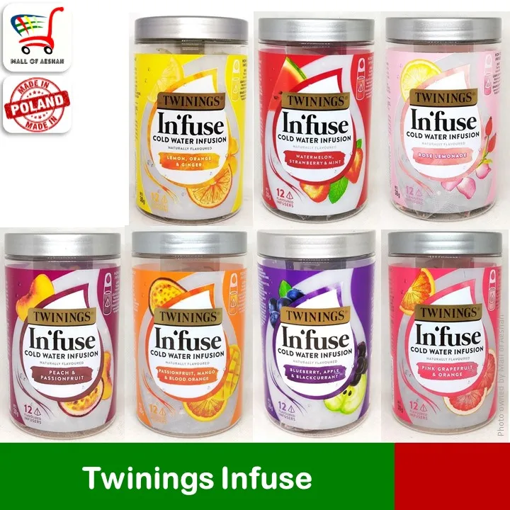 [Imported from Australia] Infuse Twinings – Cold Infusion (12 flavoured ...