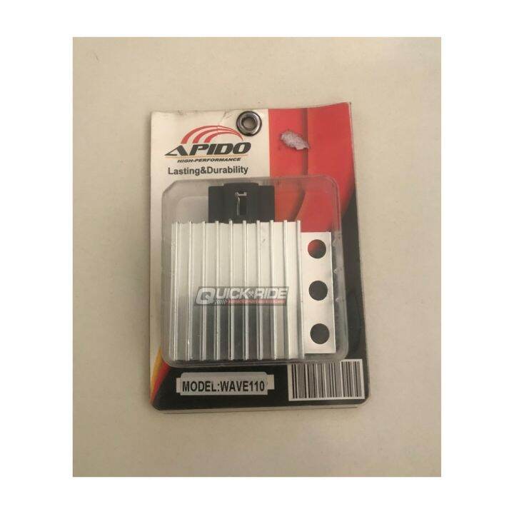 Apido Dual Regulator / Rectifier for Barako 175, Mio, Wave 110 | Lazada PH